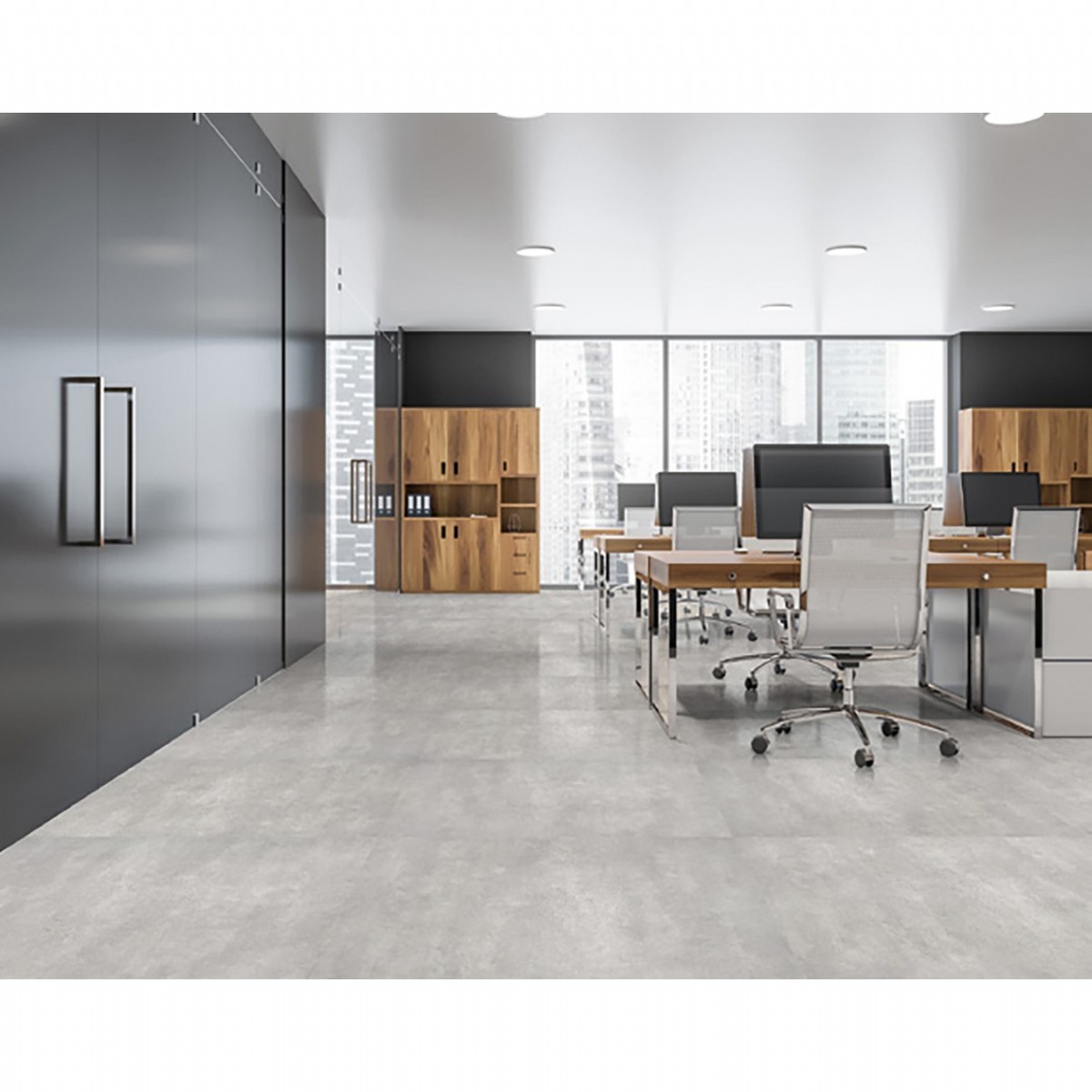 Truelay LVT Karo - Natural Stone - Light Grey - 1 Kutu 2.51 m²