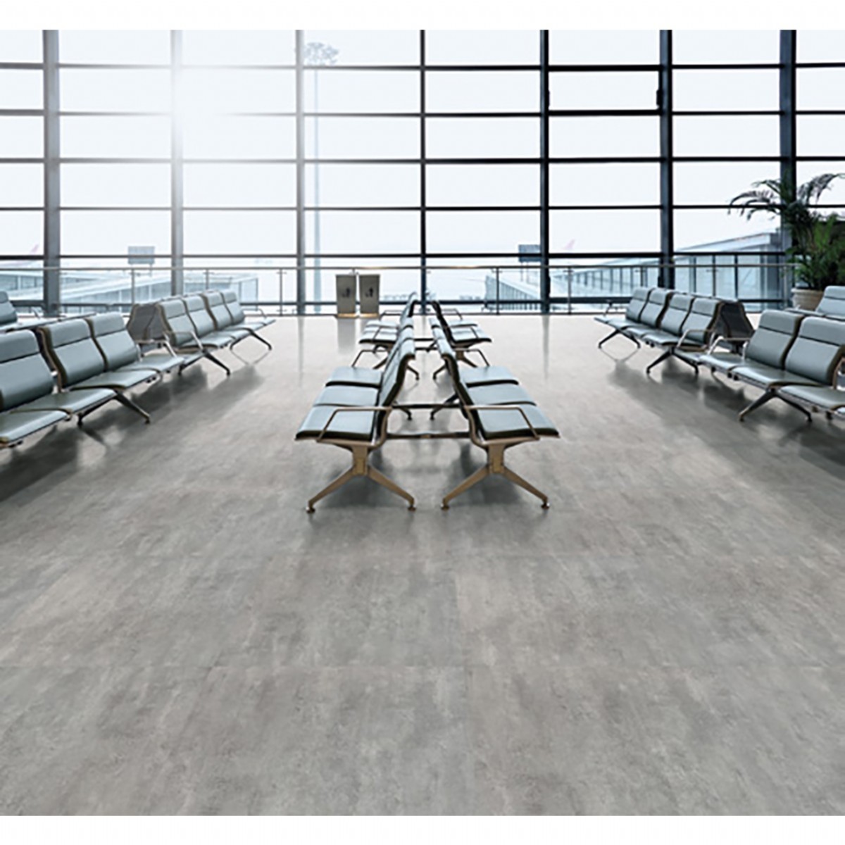 Truelay LVT Karo - Natural Stone - Dark Grey - 1 Kutu 2.51 m²